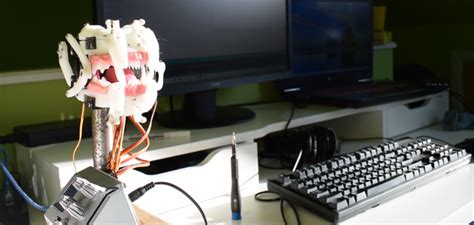 Simple Animatronic Mouth Using 3d Printing Arduino And Python 4