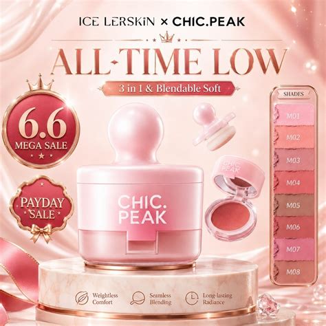 Ice Lerskin And Chic Peak Liquid Blush Makeup Cloud Velvet Soft Matte