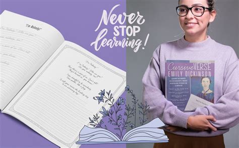 Cursive Verse Emily Dickinson Learning Cursive Writing Through Poetry Ages 4 Through Adult