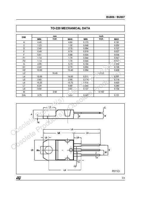 Bu806 Datasheet Medium Voltage Npn Transistors Stmicroelectronics