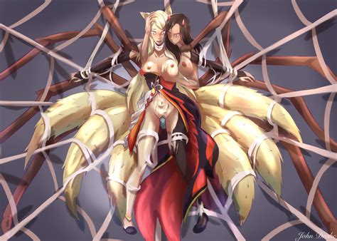 Hikaru And The Jorogumo By Johnfdrake Hentai Foundry