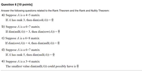 solved question 6 [10 points] answer the following questions