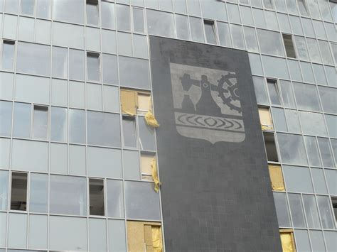 Katowice Herb Katowic Na Domu Prasy Już Gotowy [zdjĘcia] Dziennik Zachodni