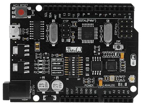 Arduino Mega 2560 With Wifi Built In Esp8266 Pcb Circuits