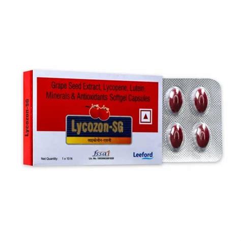 Lycozon Sg Multivitamin Tablets And Capsulescapsule Pack Of 60 At ₹ 225 Box In Nagpur