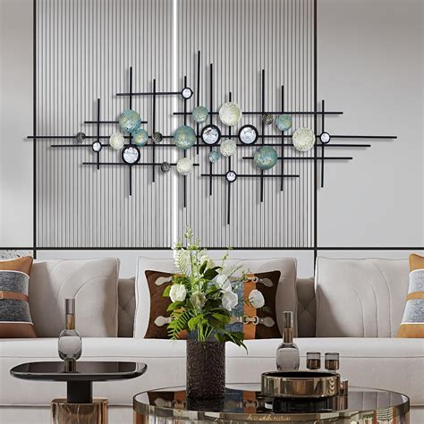 Keqam Large Modern Metal Wall Arthome Metal Wall Decor