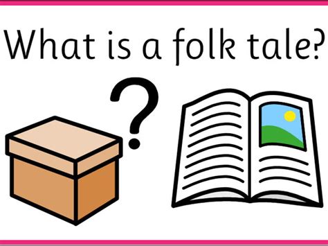 What Is A Folk Tale Ppt Widgit Teaching Resources