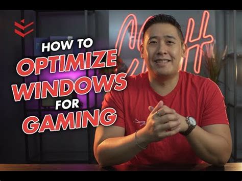 How To Optimize Windows For Gaming CWH Tech Tips