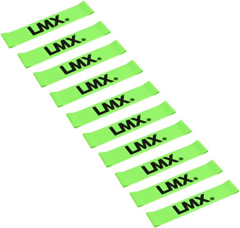 Lifemaxx Lmx Mini Weerstandsband Licht Groen 10 Stuks Fitwinkel Nl