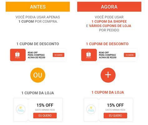 Cupom De Desconto Compre Com Vários Cupons Shopee Brasil 2020