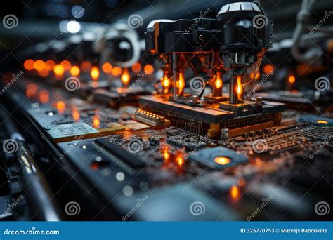 Advanced Robotic Assembly Of Microcircuits In A Cutting Edge Technology