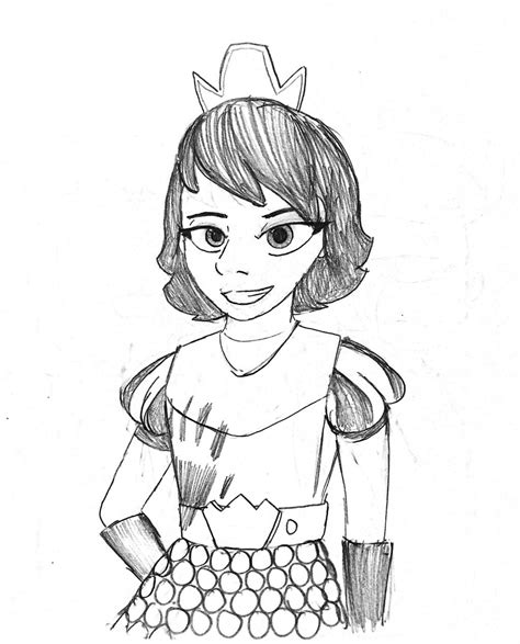 Princess From Clash Royale By Joeyredpanda On Deviantart
