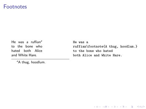 Beamer Building Footnote Example With Columns And Minipage Tex