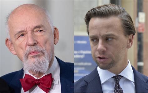 Bosak Korwin Mikke Z Czerwoną Kartką Od Wyborców