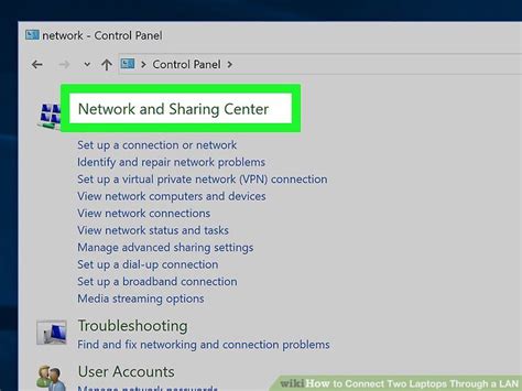7 Ways To Connect Two Laptops Through A Lan Wikihow