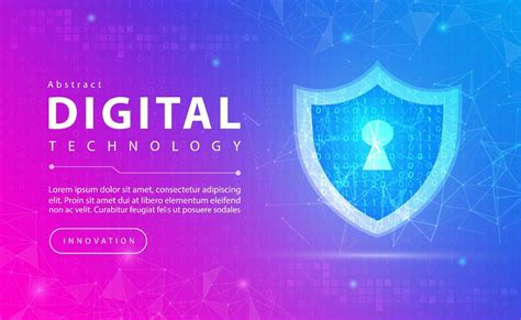 Technology Security Abstract Background Concept Digital Technology
