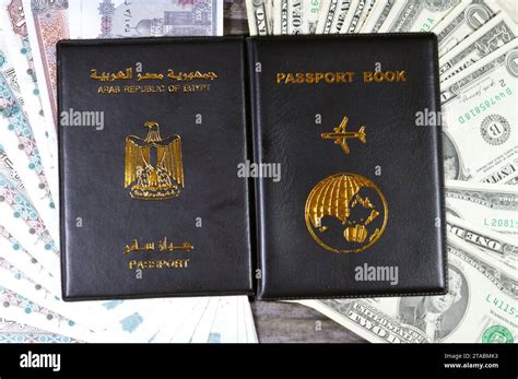 Egyptian Passport Black Book Translation Of Arabic Words Arab