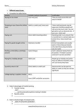 Exam Practice Questions For Input And Output K Exam Practice Input And Output Devices A