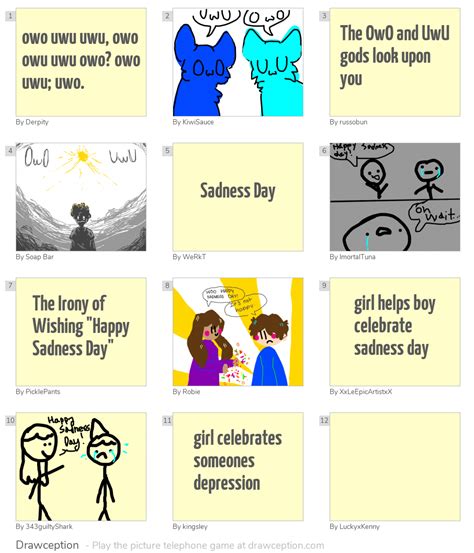 Owo Uwu Uwu Owo Owu Uwu Owo Owo Uwu Uwo Drawception