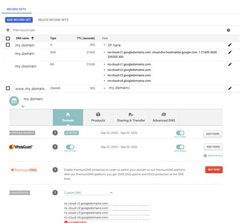 GCP Cloud DNS Won T Resolve Namecheap Dns Stack Overflow