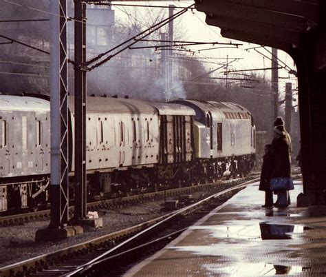 Keith Sergeant A Class 40 Departs Preston To The South With A Parcels