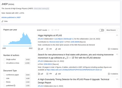 Add Journal Collection To Hep · Issue 5 · Cern Sisissues Inspire · Github