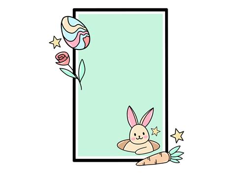 Easter Egg Frame Background Illustration 41327786 Vector Art At Vecteezy