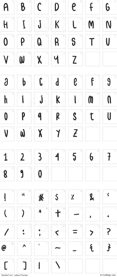 Samble Font Fontmagic