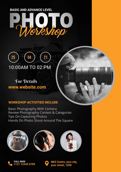 Photography Workshop Flyer