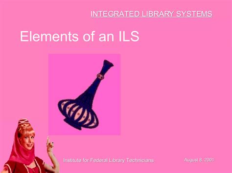 Integrated Library Systems Ppt