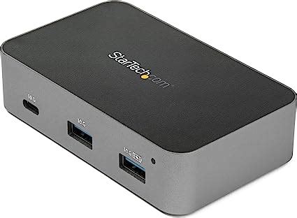 StarTech Com 4 Port USB C Hub USB 3 1 Gen 2 10Gbps 3x USB A 1x USB C Powered