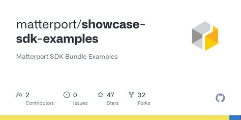 GitHub Matterport Showcase Sdk Examples Matterport SDK Bundle Examples
