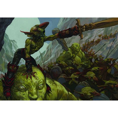 Relentless Assault Print Original Magic Art