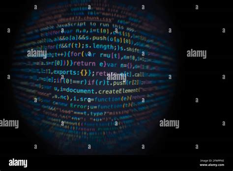 Software Developer Code Abstract Computer Script Code Software Developer Code Programming