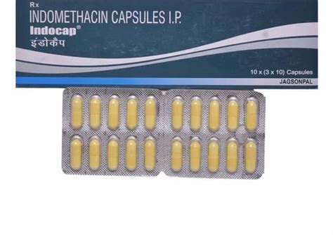 Indocap Indomethacin Capsules I P At ₹ 120 Stripe Indomethacin