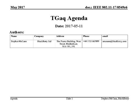 Doc Ieee 802 11 170549 R 6 May