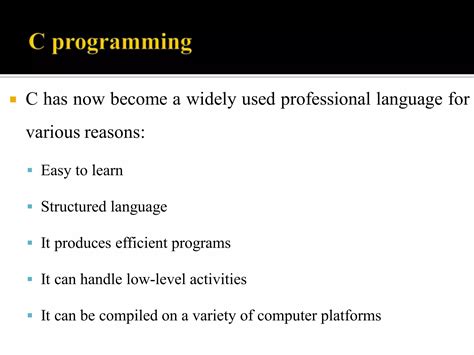 Unit 2 Introduction To C Programming Pdf Programming Languages Computing