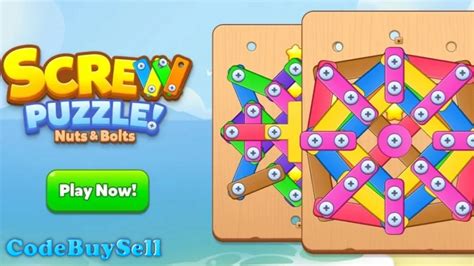 Puzzle Screw Nuts And Bolts Unity Source Code Codebuysell