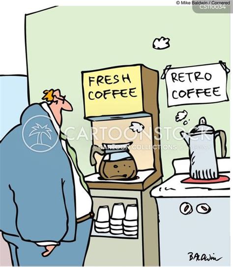 Retro Coffee Cartoons And Comics Funny Pictures From Cartoonstock