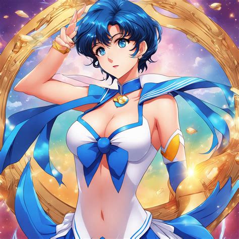 Sailor Mercury Ai Art By Sailormoonfan94 On Deviantart