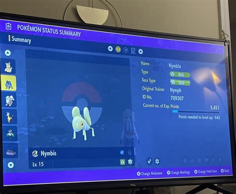 Shiny Nymble R Pokemonscarletviolet