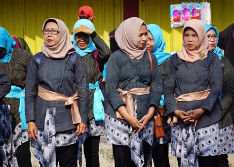 A Group Of Indonesian Women With Traditional Clothes Editorial Photography Image Of Costume