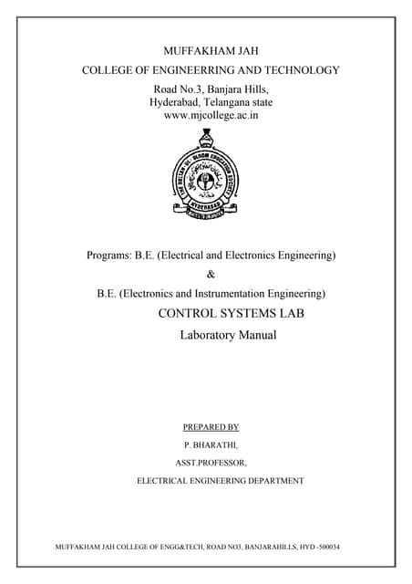 Iii Eie Ii Sem Cs Lab Manualee332 Pdf Radio Control Hobbies