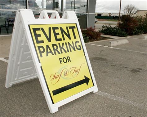 Leading Event Parking Sign Manufacturer In China