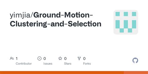 Github Yimjiaground Motion Clustering And Selection