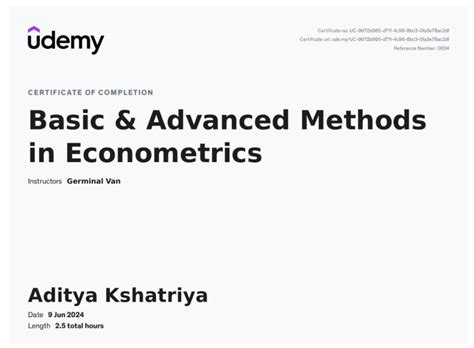 aditya kshatriya on linkedin completed an in depth udemy course on