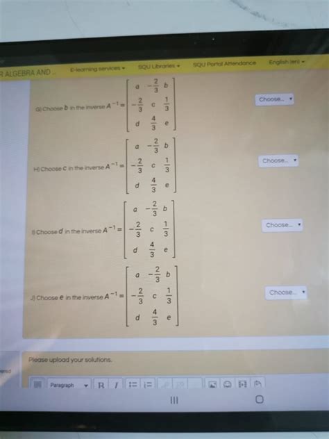 Solved Squ Portal Attendance English Elcoming Services Squ