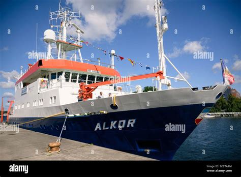 10 August 2025 Schleswig Holstein Kiel The Geomar Research Vessel