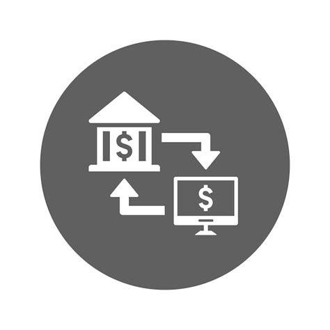 Premium Vector Bank Transaction Icon