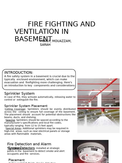 Fire Fighting And Ventilation Pdf Firefighting Fire Sprinkler System